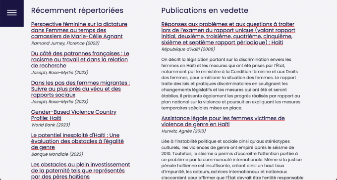 Espace documentaire en ligne avec recherche avancée | Koumbit.org